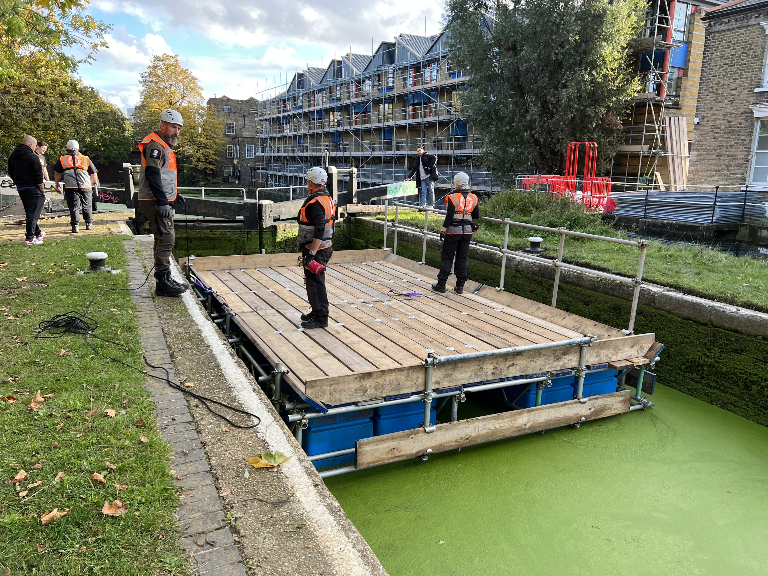 Floating Staging - Water Safety Team