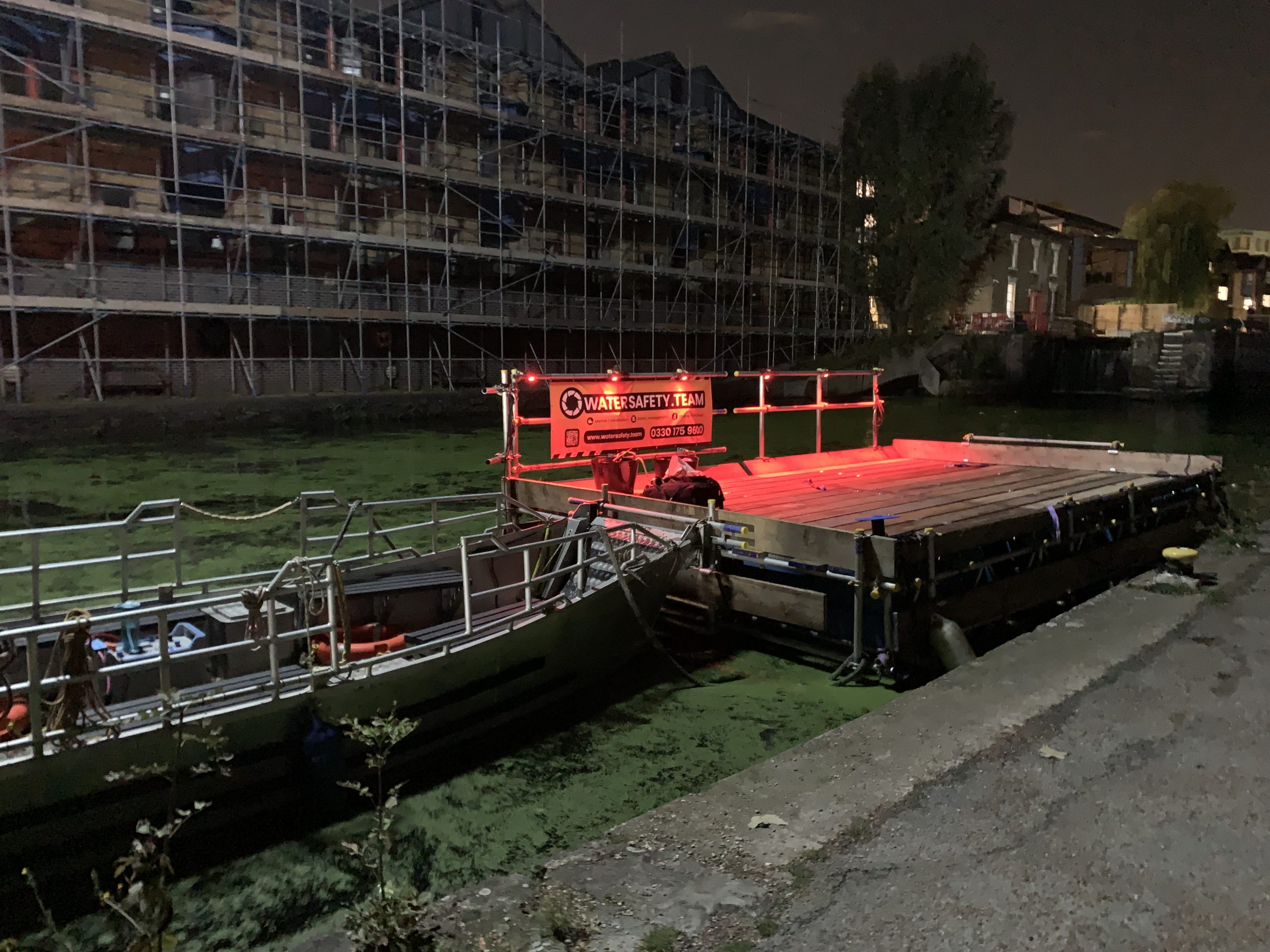 Floating Staging - Water Safety Team
